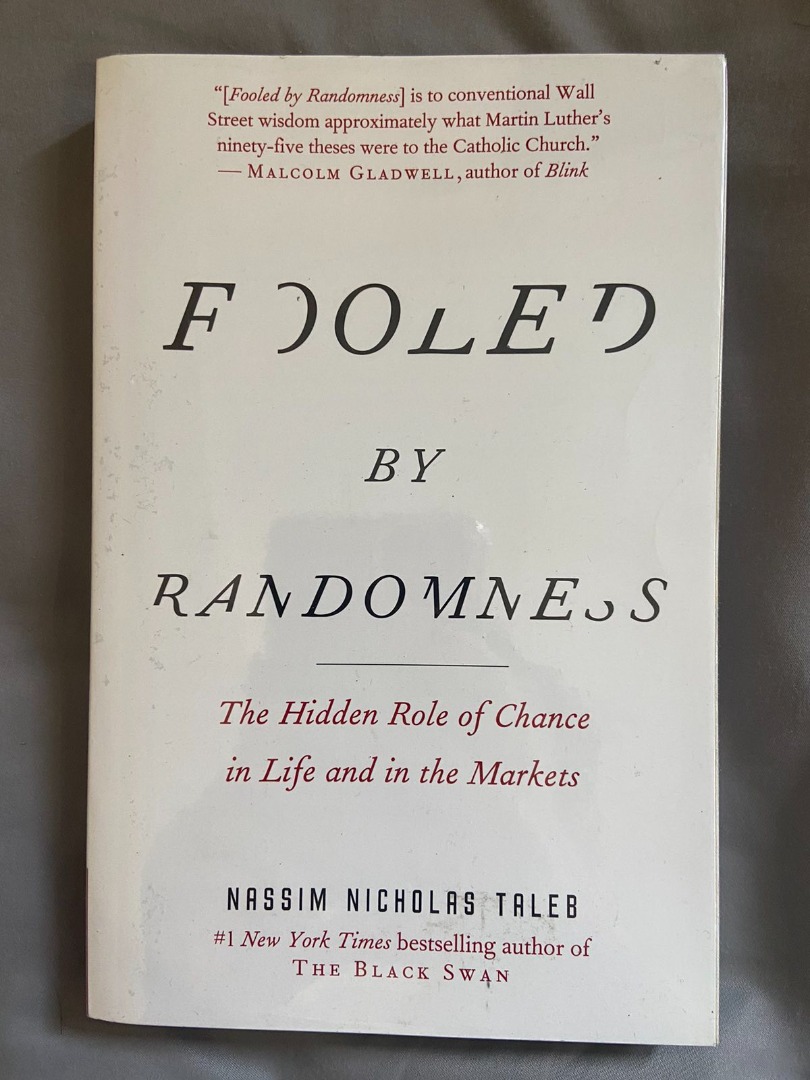 FOOLED BY RANDOMNESS - NASSIM NICHOLAS TALEB, Hobbies & Toys, Books ...