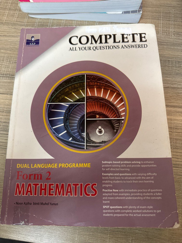 Form 2 maths exercise book, Hobbies & Toys, Books & Magazines ...