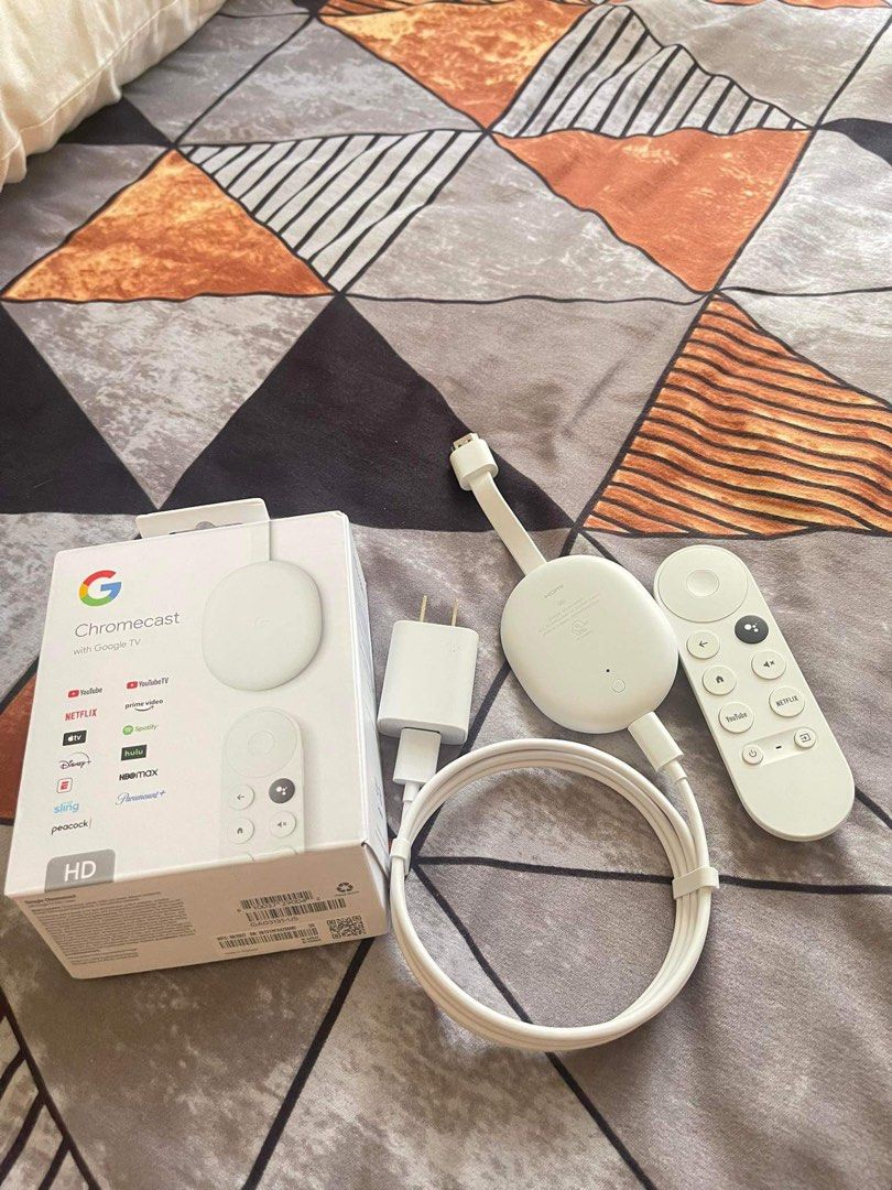 Google Chromecast 4th Gen HD with Google TV, Audio, Other Audio ...