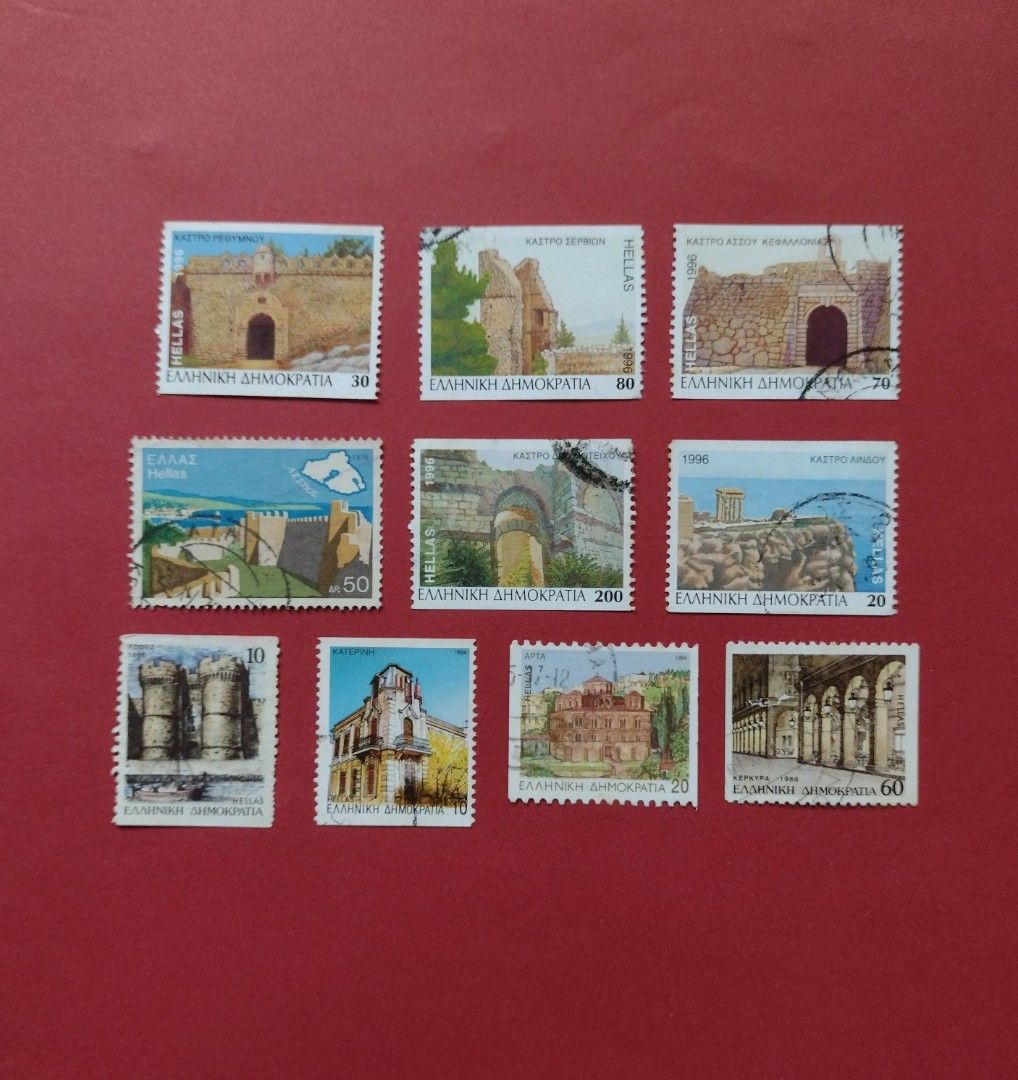 Greece : Architecture ( old ) , 10 v., Hobbies & Toys, Memorabilia ...