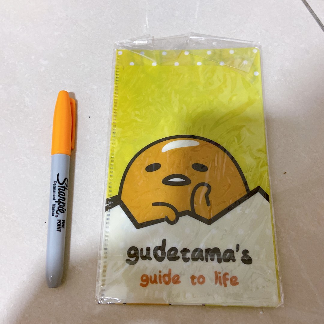 Gudetama small document file holder, Hobbies & Toys, Stationery & Craft ...