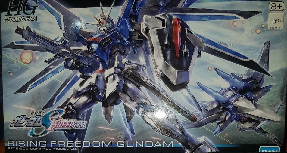 HG Rising Freedom Gundam 1/144, Hobbies & Toys, Toys & Games on Carousell