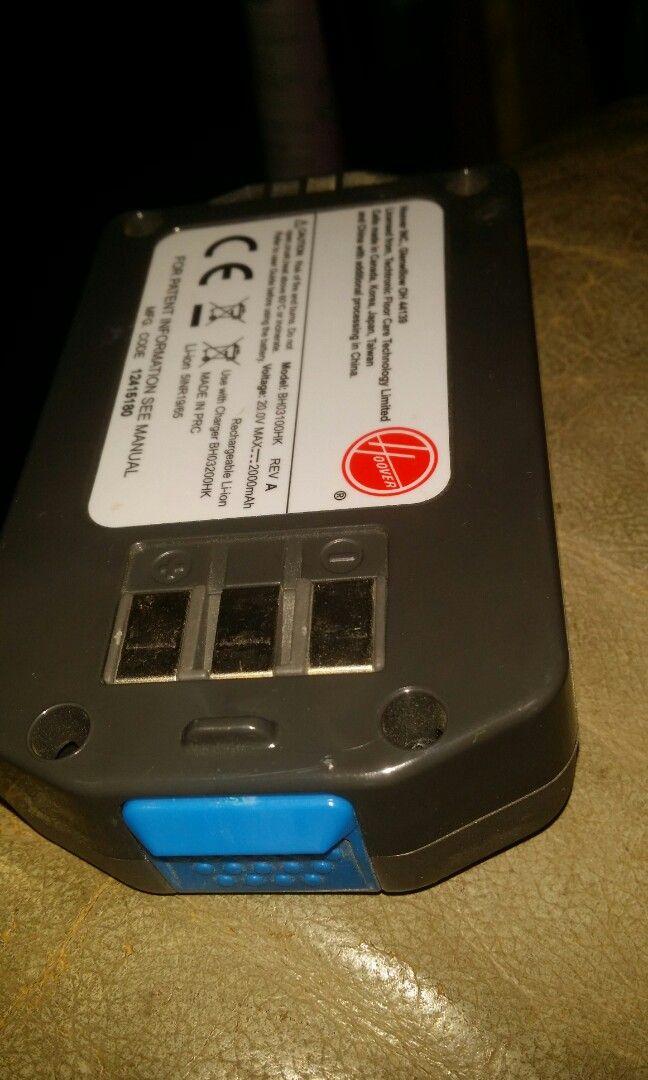 Hoover 充電電芯，model: 5INR19/65, SF ok, 屯門交收, 五天內包退，Hoover Rechargeable ...