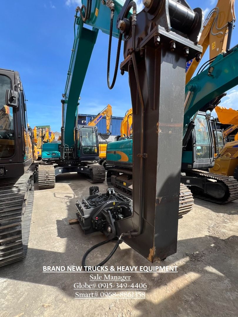 Vibro Hammer Hydraulic VH20/S250 20-27tons Backhoe Attachment Brand New ...