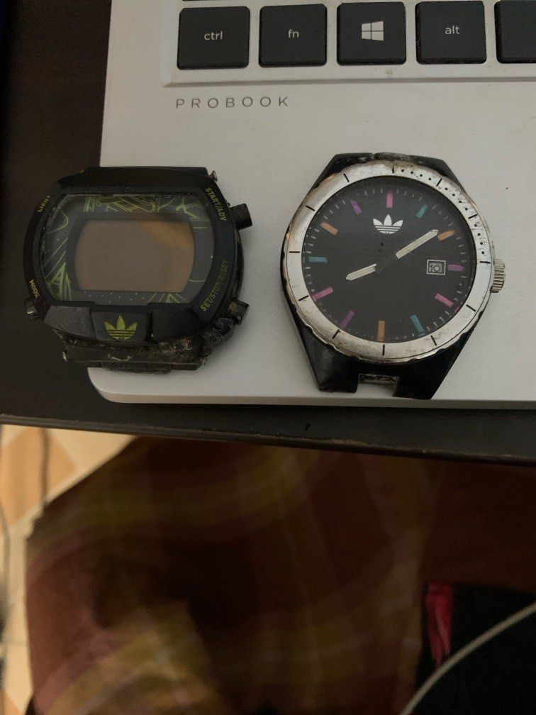 Jam adidas rosak, Men's Fashion, Watches & Accessories, Watches on ...