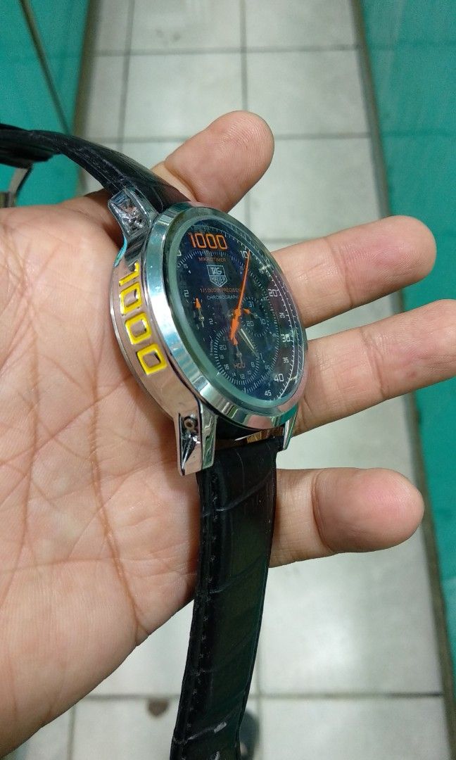 jam tangan pria tag heuer automatic chronograph 1000 sporty, Fesyen ...