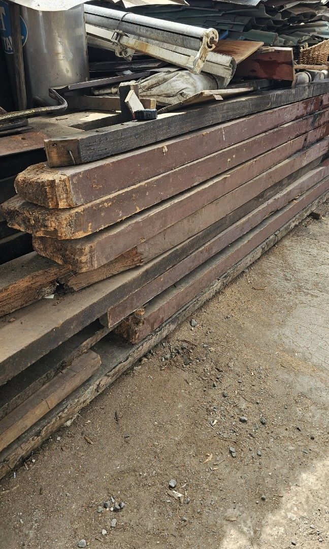 KAHOY galing sa Lumang Bahay HARDWOOD Yakal, Ipil, Apitong, Tanguile ...