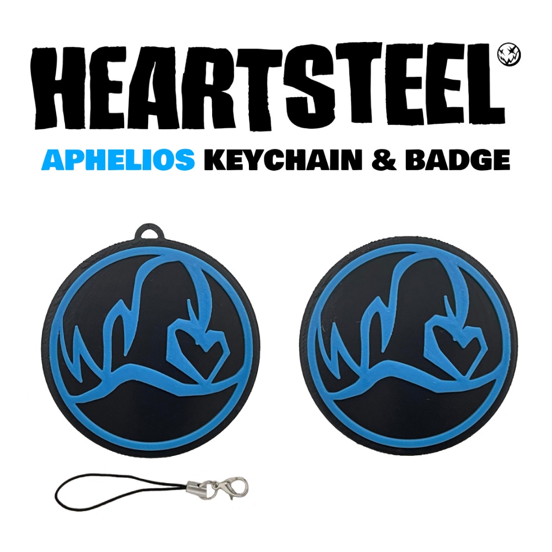 League of Legends Heartsteel Aphelios Keychain/Charm & Badge, Hobbies ...