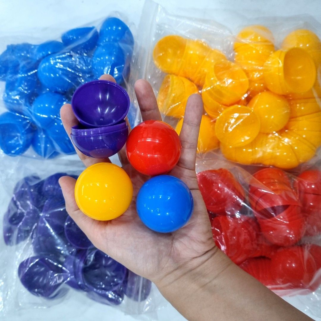 Lucky Draw Box 25cm cardboard capsule balls party games, Hobbies & Toys ...