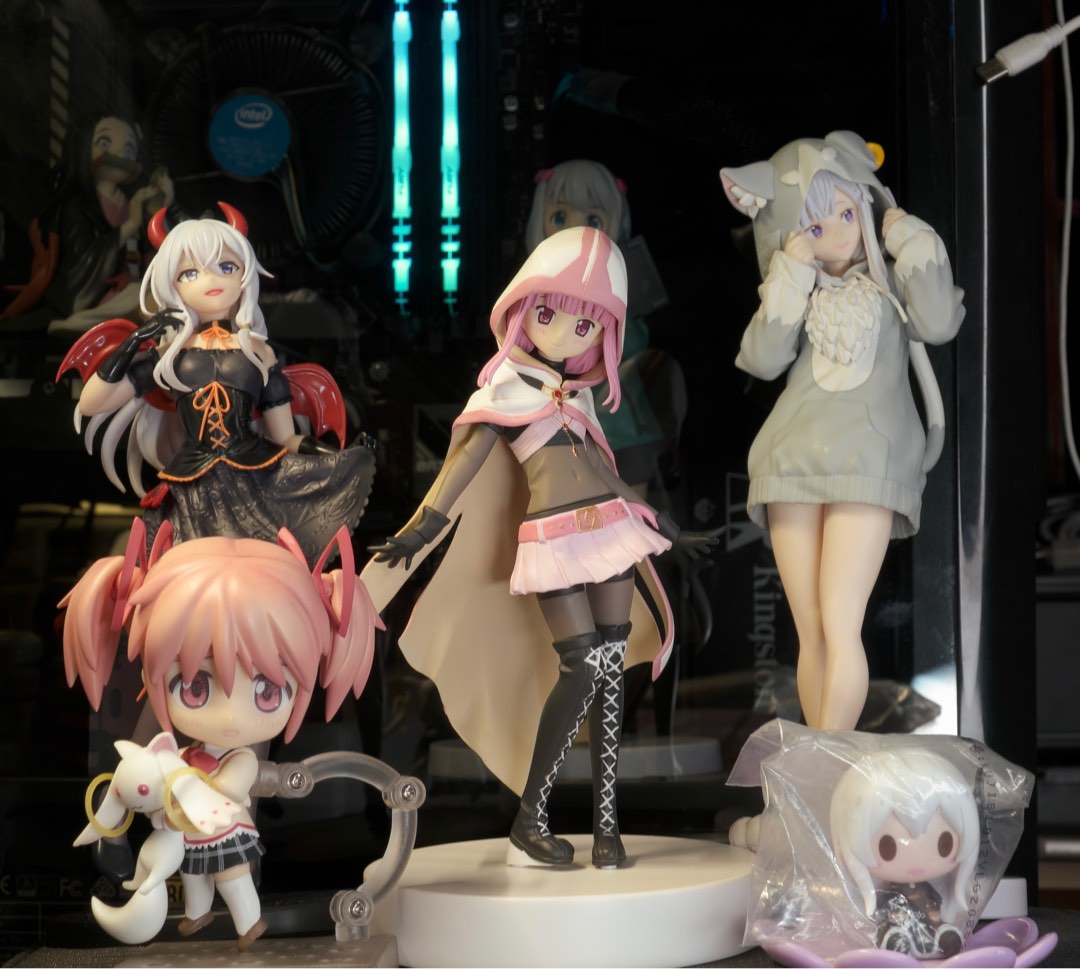 Magic Girls Set (Elaina, Madoka, Iroha, Emilia, Echidna), Hobbies ...