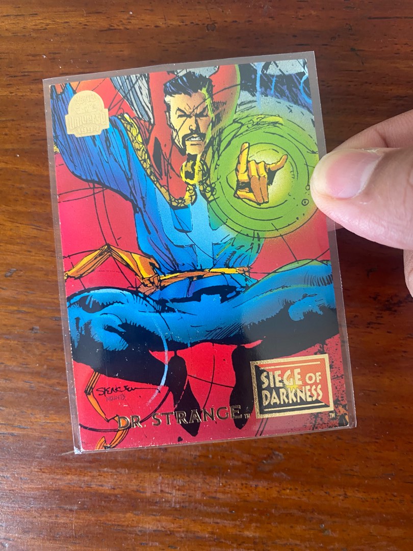 Marvel Card of Dr. Strange "Siege of Darkness - 1994 Fleer Marvel ...