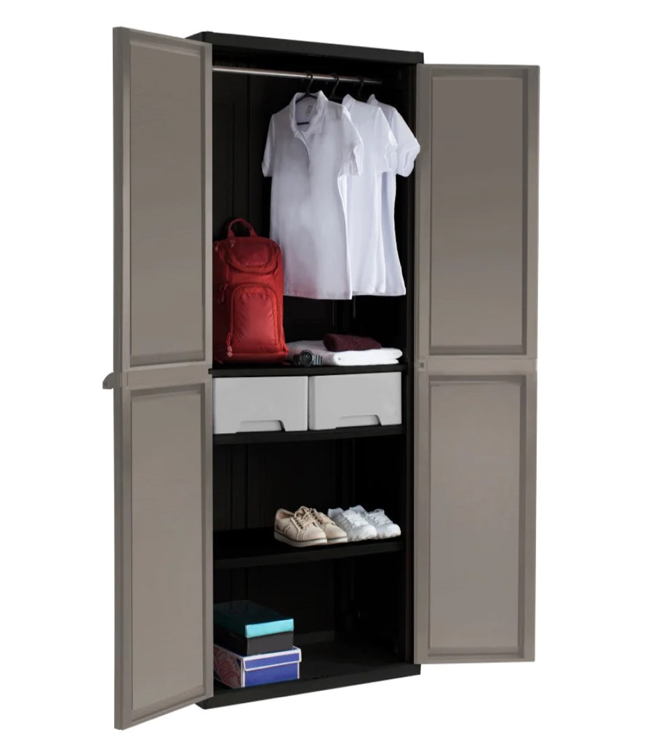 Megabox Self Space wardrobe cabinet closet, Furniture & Home Living ...
