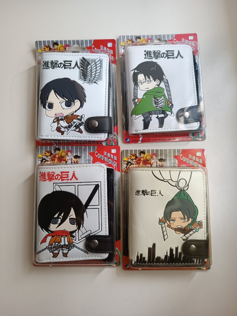 (New Old Stock All 4 Bundle) Mikasa Ackerman, Levi Ackerman, Eren ...