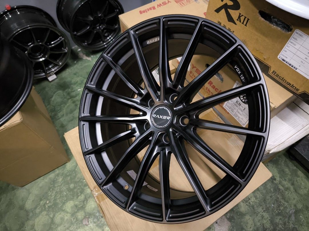NEW SPORT RIM 18 INCH RAXER VOX15V CIVIC ACCORD CAMRY JETTA GOLF A250 ...