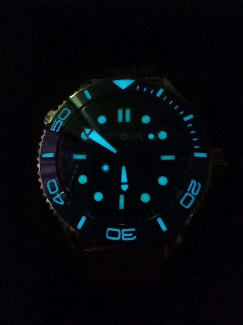 Octopus Kraken Sea Master PT5000 Automatic Diving Watch BGW9, Luxury ...