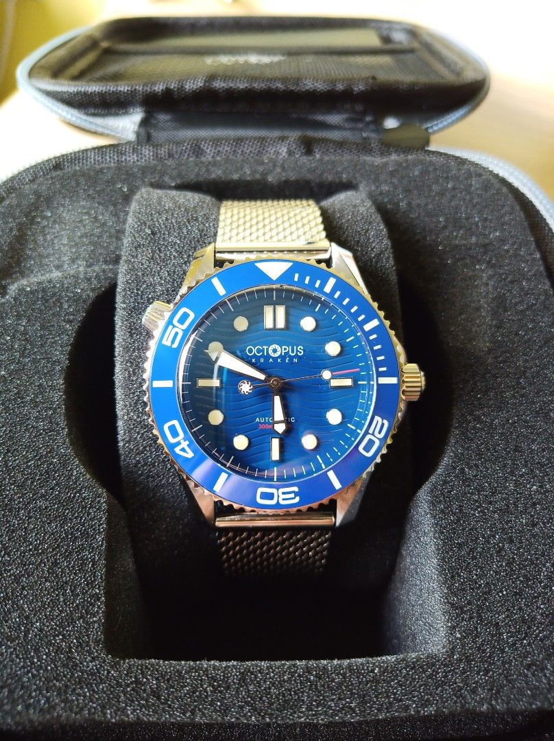 Octopus Kraken Sea Master PT5000 Automatic Diving Watch BGW9, Luxury ...