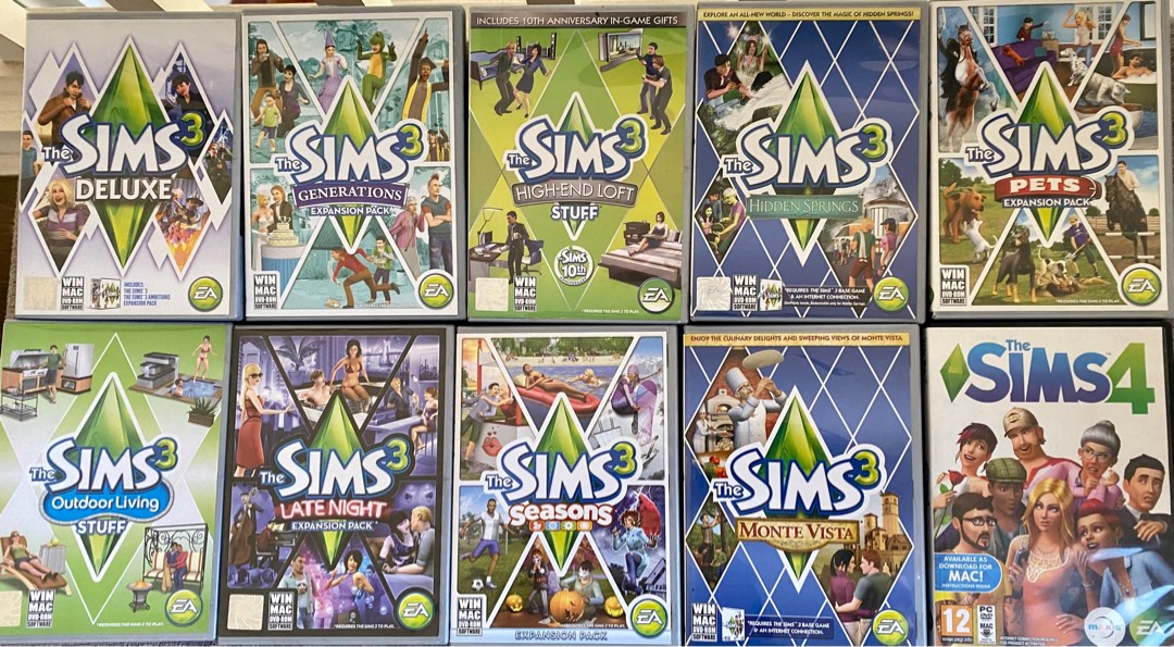 Original The Sims 3/4 game, Hobbies & Toys, Toys & Games on Carousell