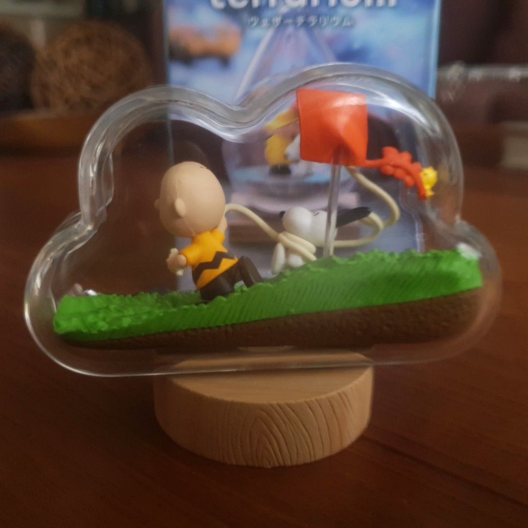 Peanuts Snoopy Charlie Brown Weather Terrarium Blind Box Figure (Cloud ...