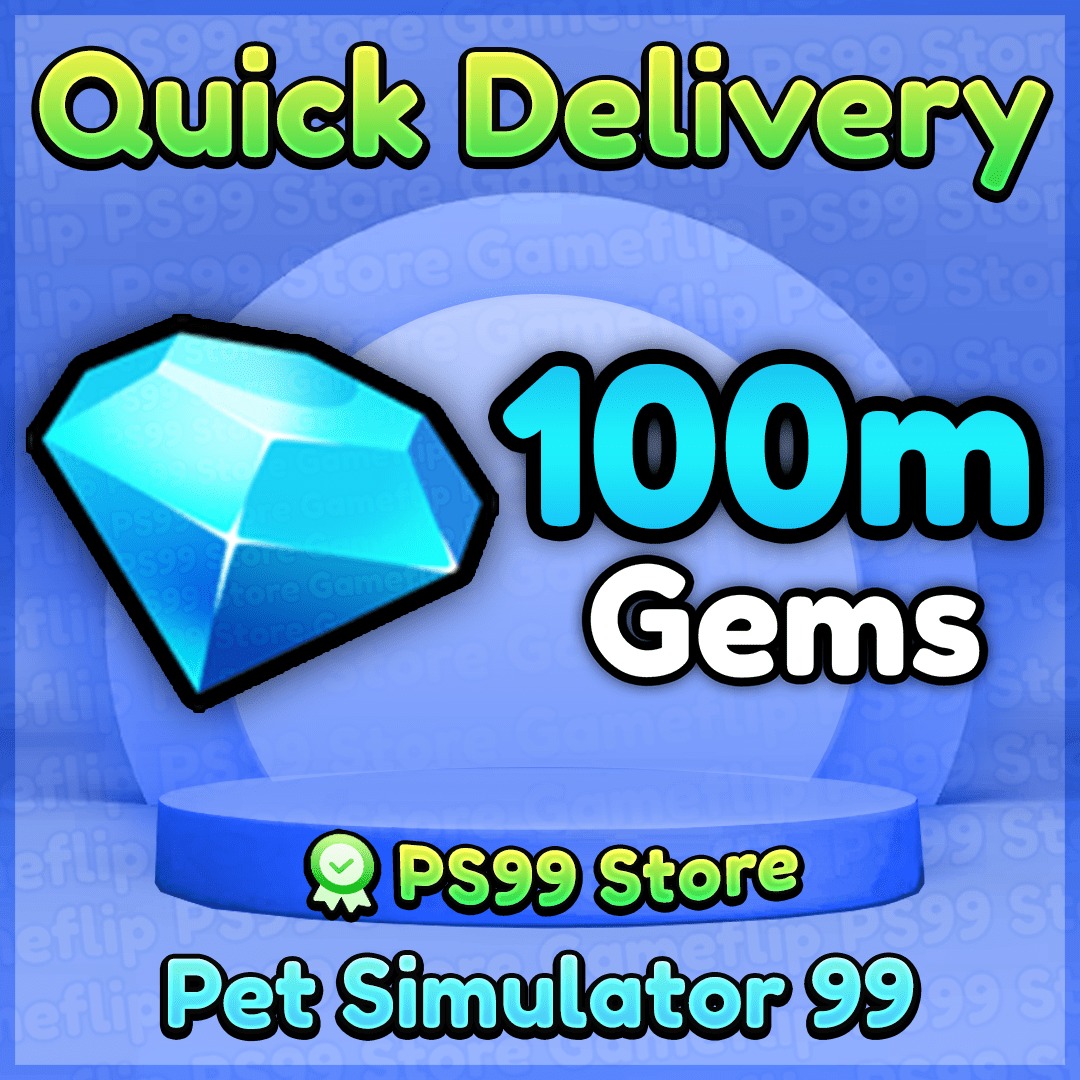 Pet Simulator 99 100 Million Gems, Video Gaming, Video Games, Xbox on ...