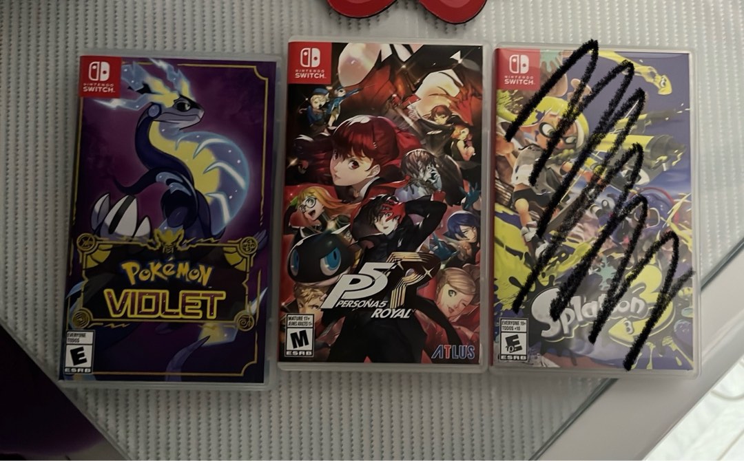 Pokemon Violet & Persona 5, Video Gaming, Video Games, Nintendo on ...