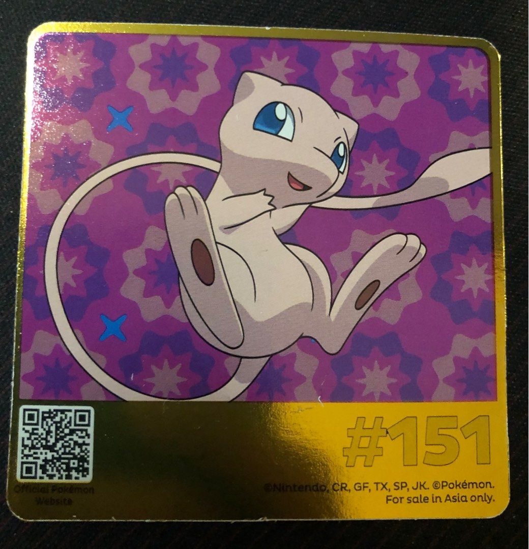Pokemon Mew Card X
