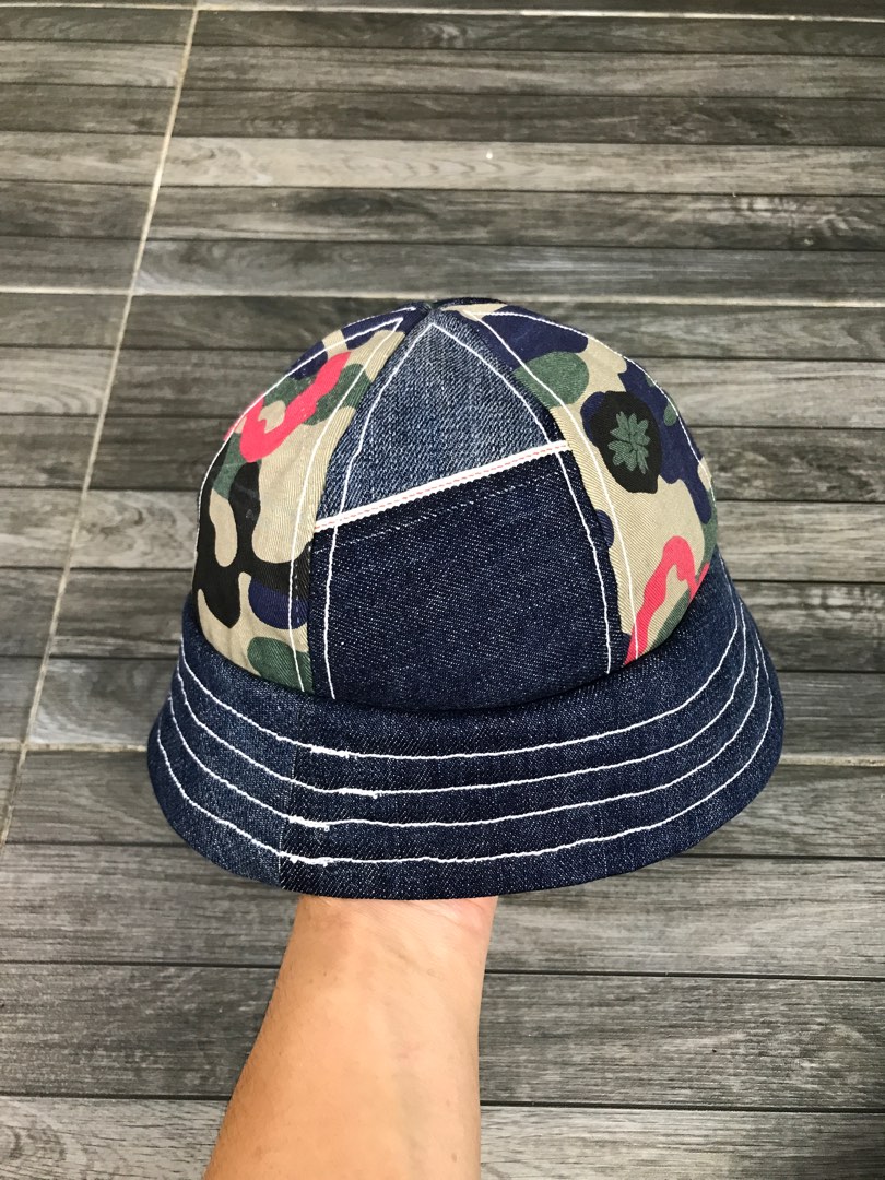 RARE BUCKET HAT SELVEDGE EVISU, Men's Fashion, Watches & Accessories ...