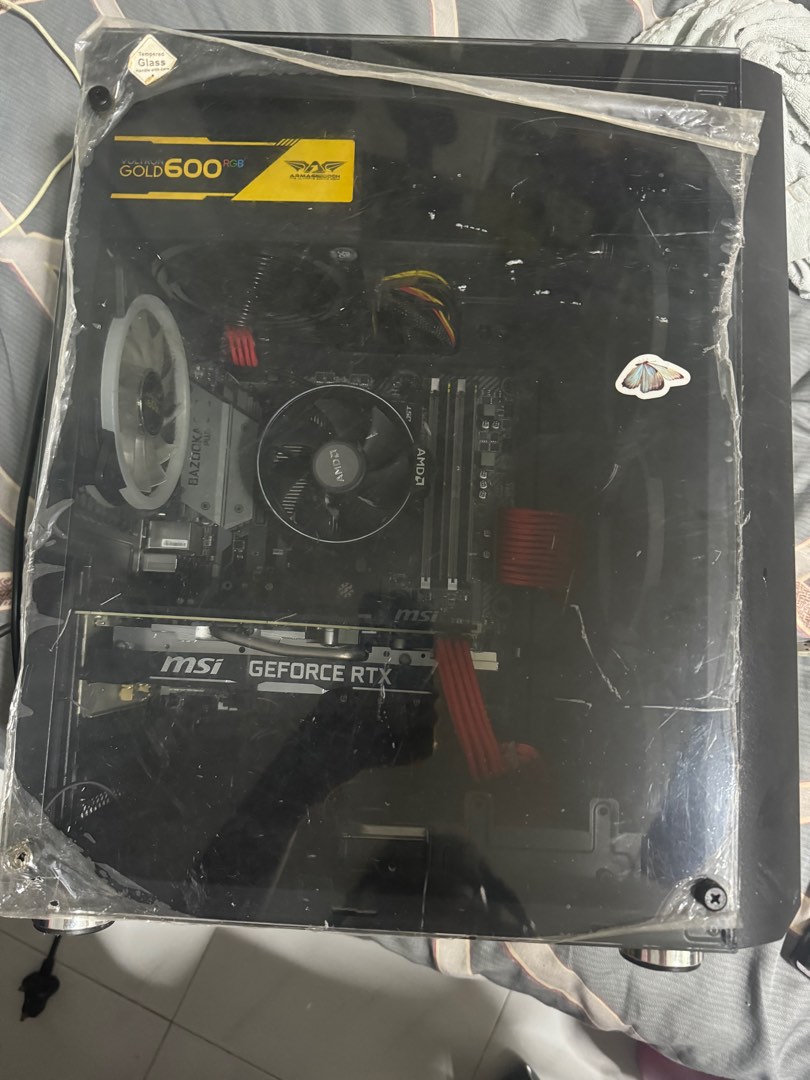 GAMING PC DESKTOP RTX 2070 SUPER Ryzen 7 2700 16GB RAM 500GB SSD 1TB ...