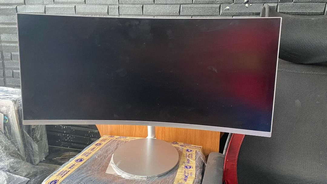 Samsung 34" CF791 Ips Curved Widescreen Monitor with cables and BOX, Computers & Tech, Parts ...