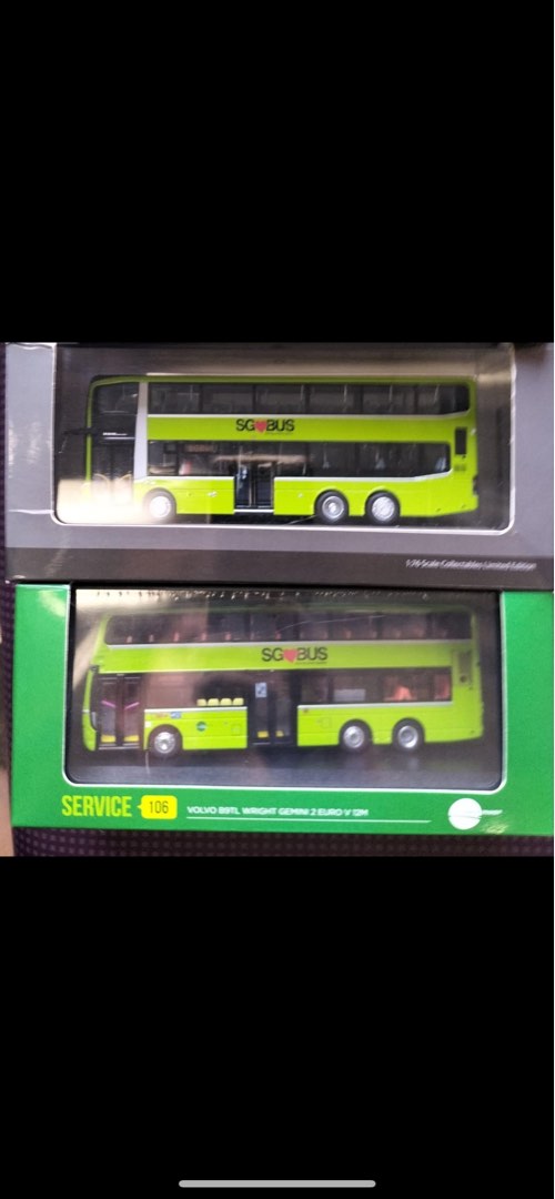 SBS bus models Man A95/ Volvo B9TL, Hobbies & Toys, Toys & Games on ...