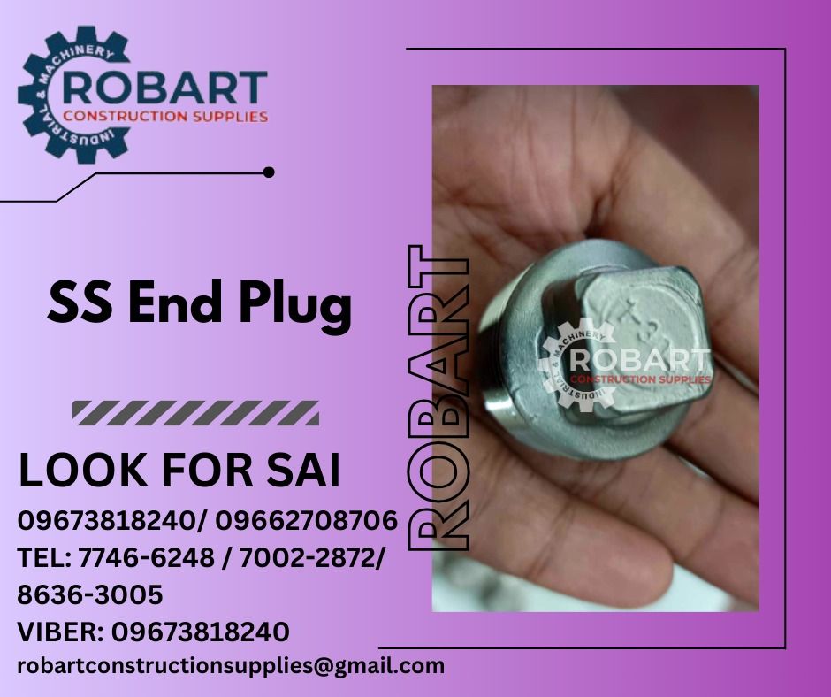 SS End Plug, Commercial & Industrial, Construction Tools & Equipment on ...