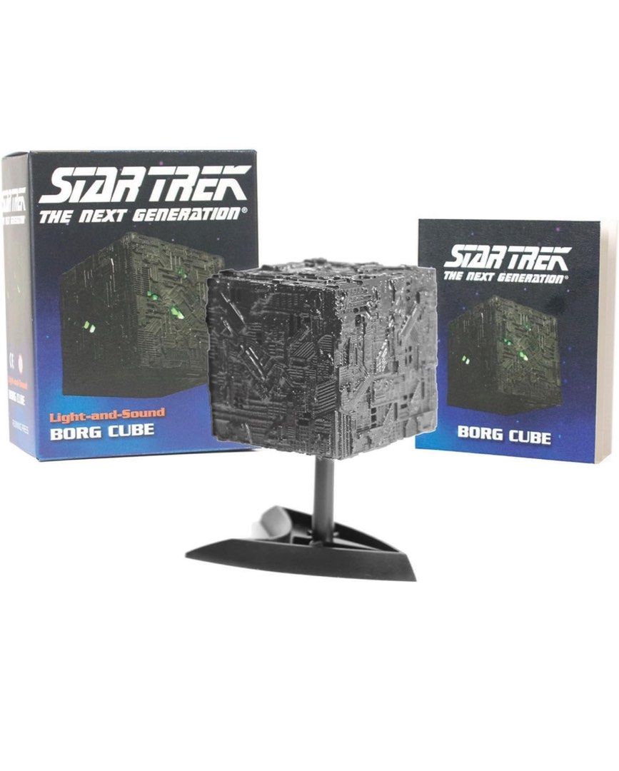 Star Trek : Light-Up Starship TOS USS Enterprise, Borg Cube, TOS ...