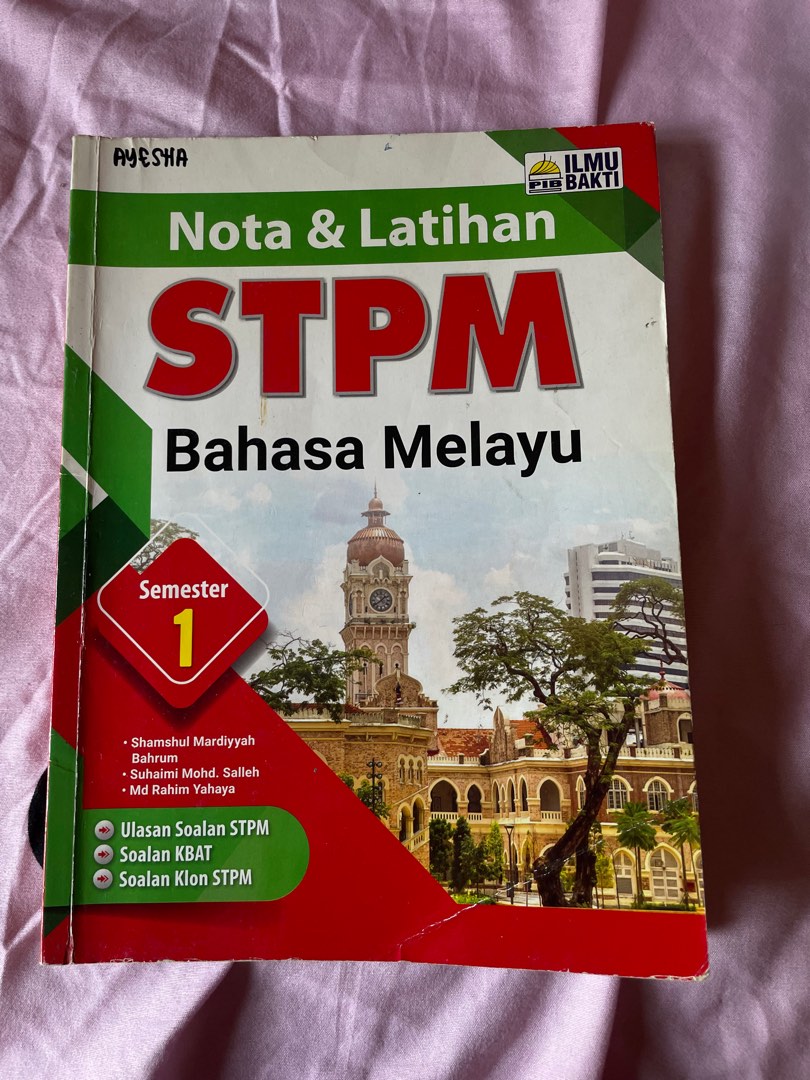 STPM BM, Hobbies & Toys, Books & Magazines, Textbooks on Carousell