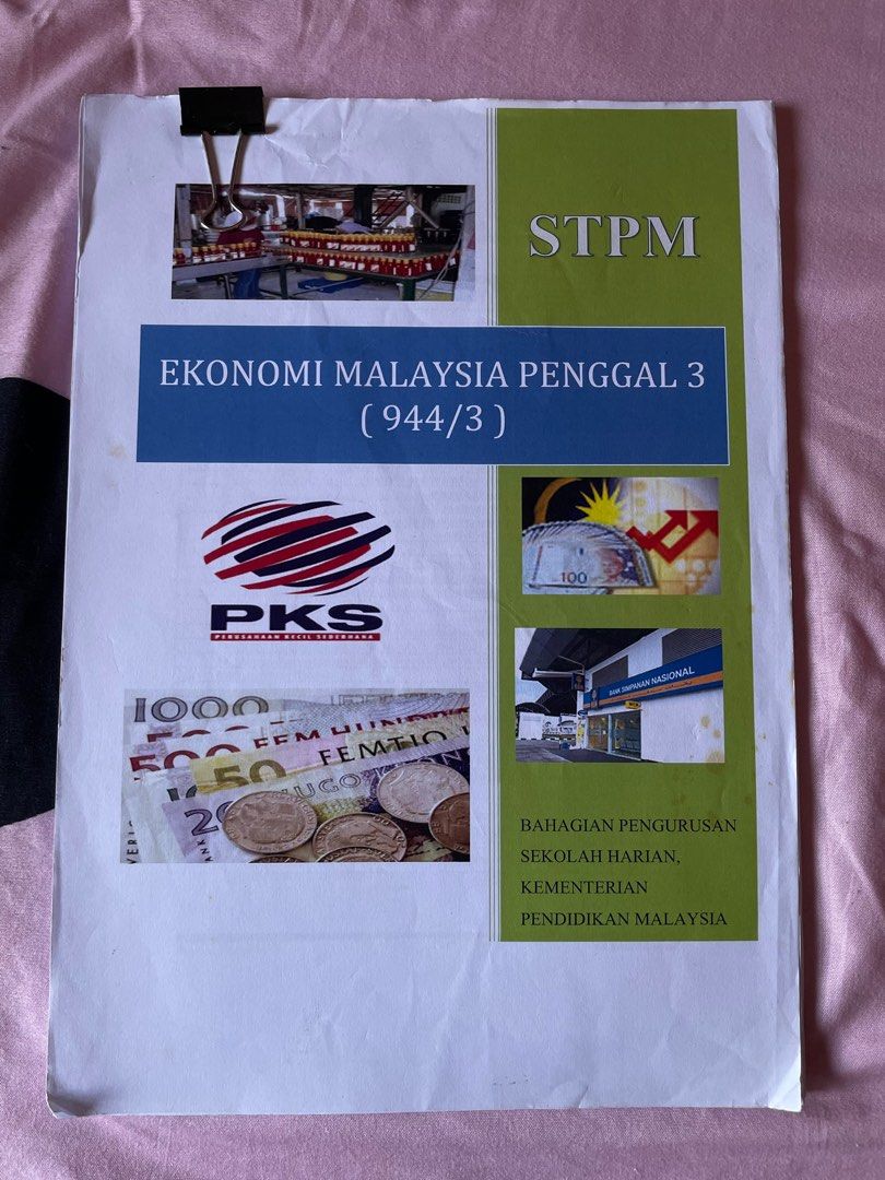 STPM EKONOMI NOTES, Hobbies & Toys, Books & Magazines, Textbooks on ...