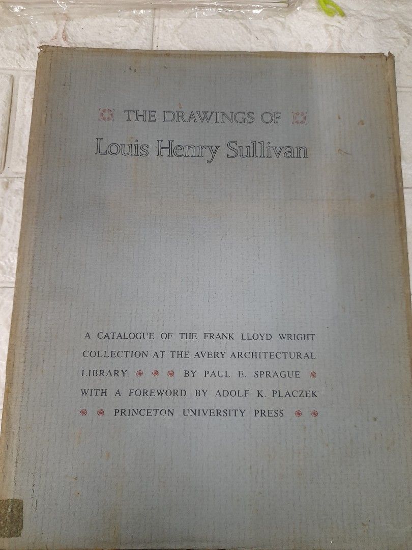 The Drawings of Louis Henry Sullivan, Hobbies & Toys, Books & Magazines ...