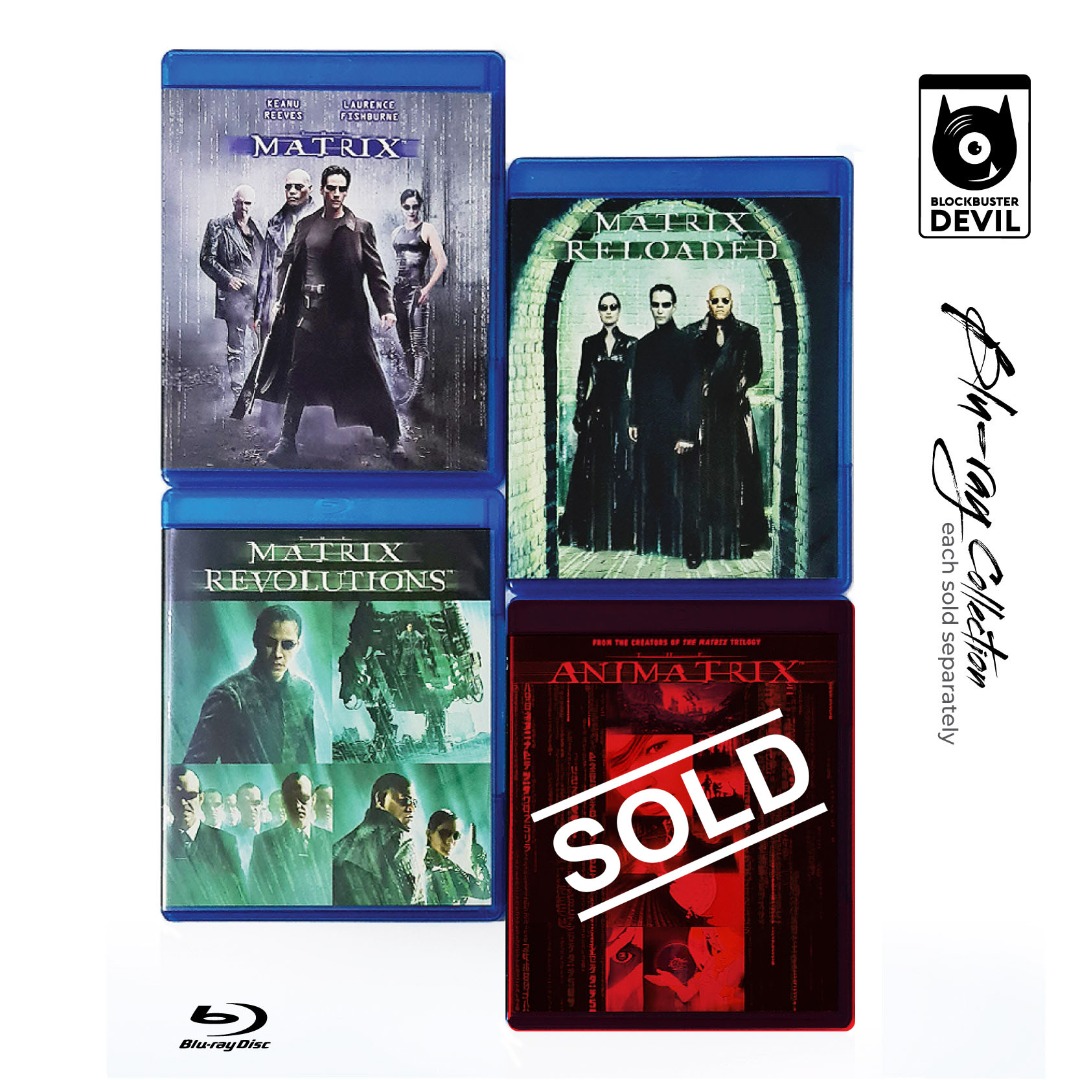 THE MATRIX / THE MATRIX RELOADED / THE MATRIX REVOLUTIONS / THE ...