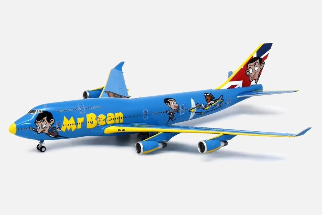 TINY 1/400 波音747-700 客機戇豆先生 | TINY 1/400 Boeing 747-400 Airplanes Mr ...