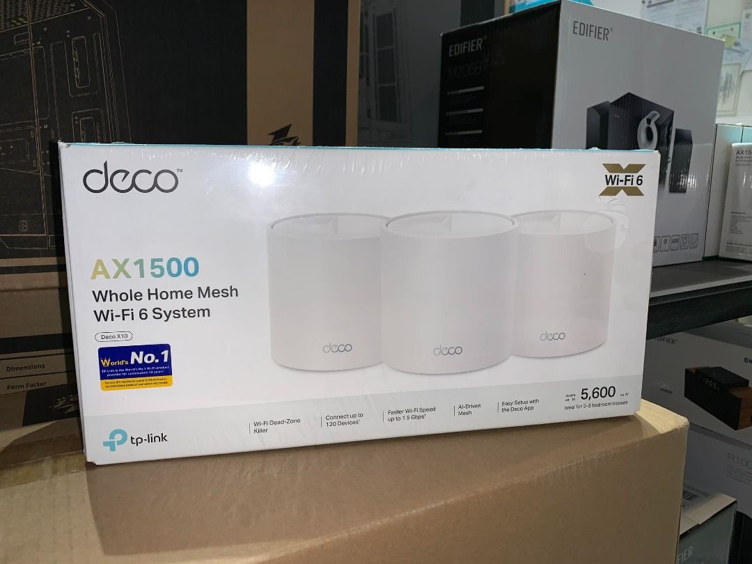 TP-Link Deco X10 AX1500 Whole Home Mesh WiFi 6 Router 3PACK, Computers ...