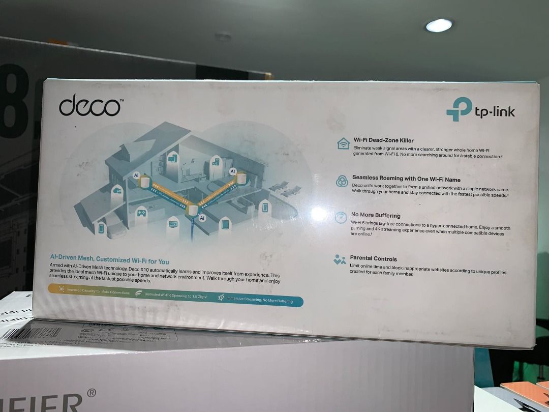 TP-Link Deco X10 AX1500 Whole Home Mesh WiFi 6 Router 3PACK, Computers ...
