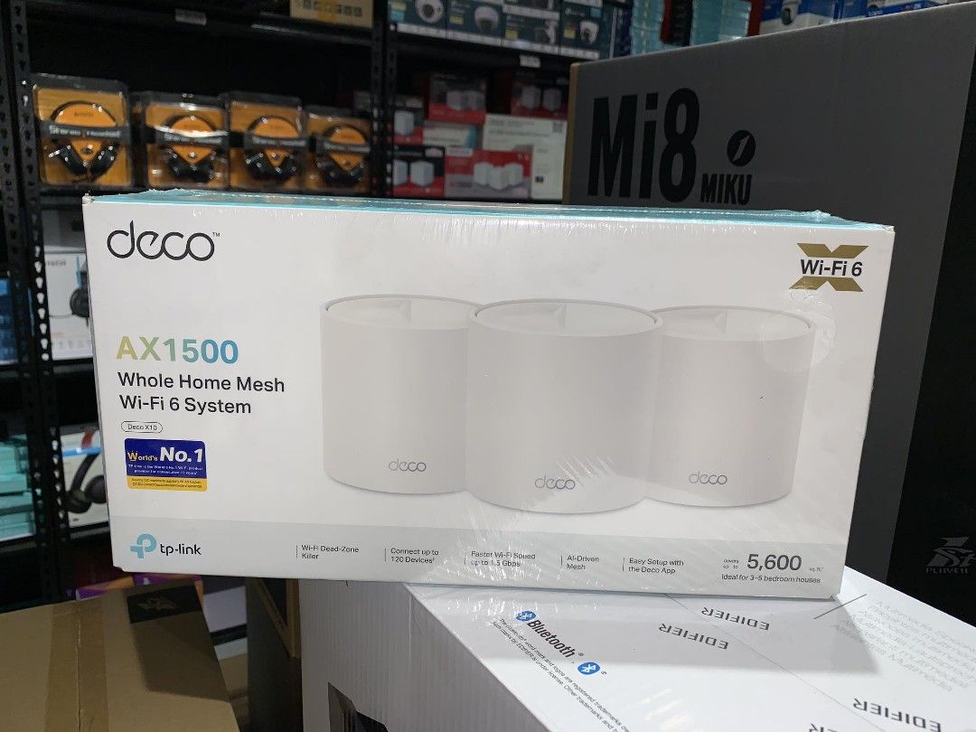 TP-Link Deco X10 AX1500 Whole Home Mesh WiFi 6 Router 3PACK, Computers ...