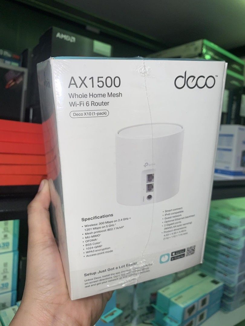 TP-Link Deco X10 AX1500 Whole Home Mesh WiFi 6 Router 1PACK, Computers ...