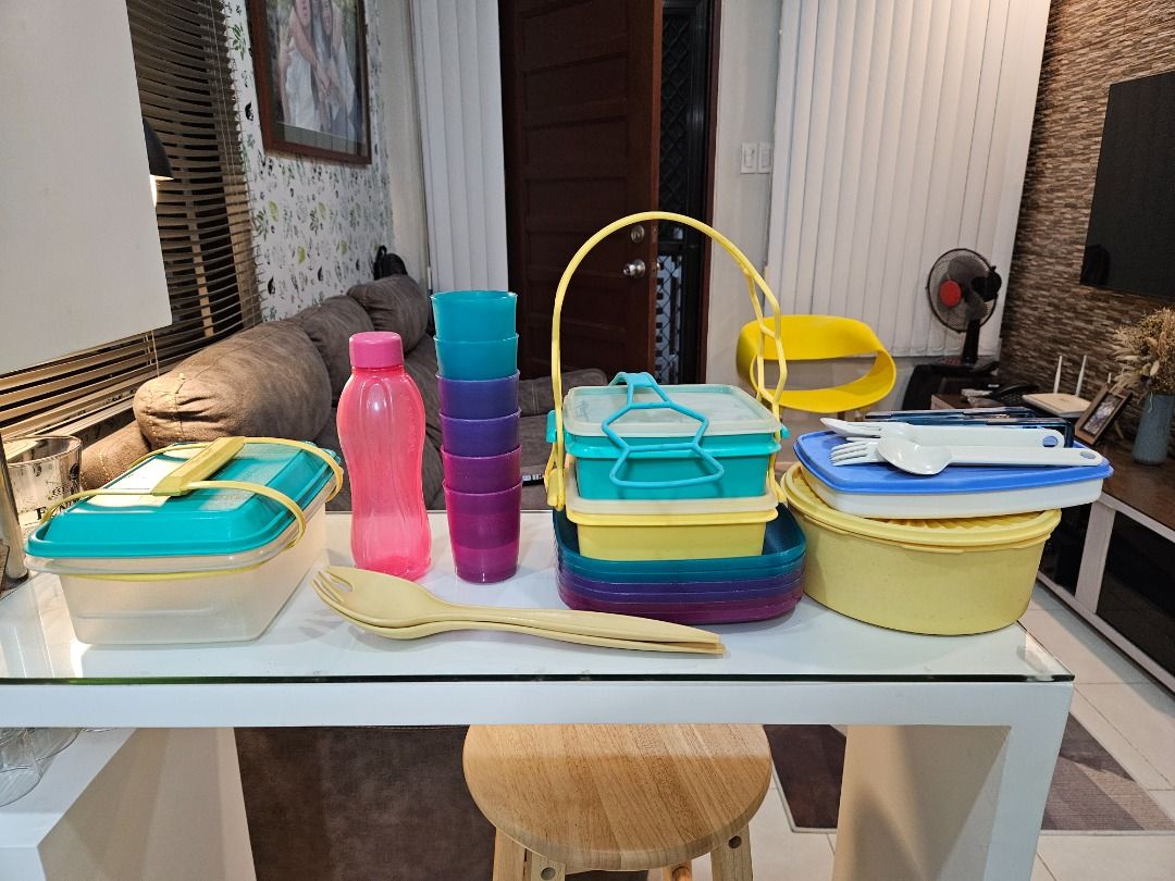 Tupperware Picnic Set, Furniture & Home Living, Kitchenware & Tableware ...