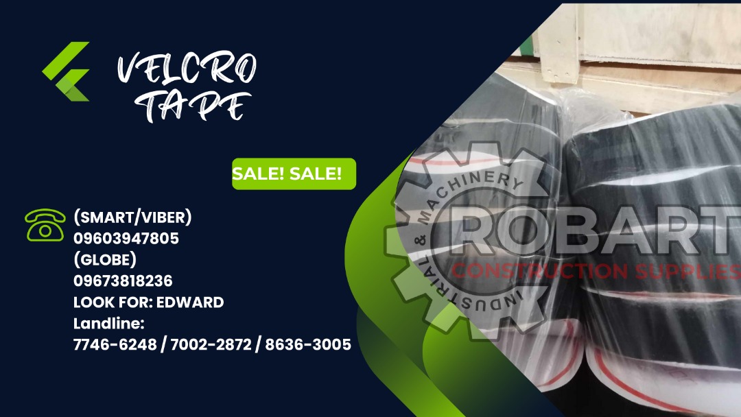 Velcro Tape, Commercial & Industrial, Construction & Building Materials ...