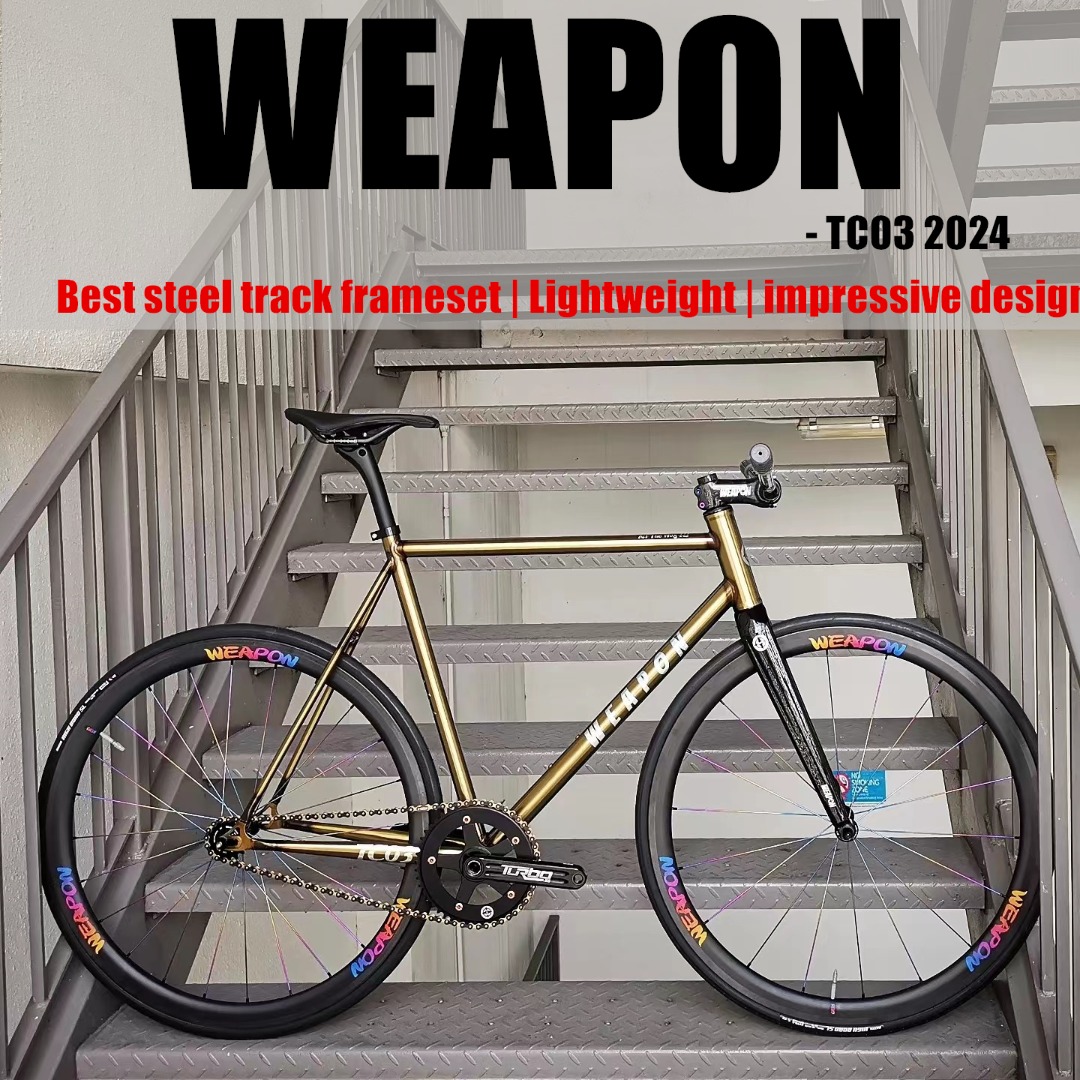 WEAPON TC03 Track bike | Fixie bike | Fixed gear bike - Frameset ($690 ...