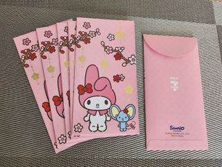 BN 2024 WATSONS POKKA x POPMART & 7 ELEVEN HELLO KITTY RED PACKETS ...