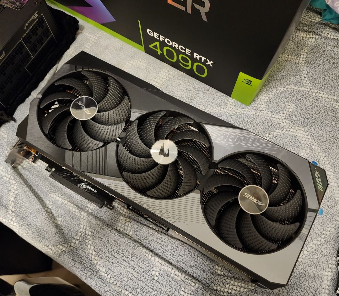 99%新 Gigabyte RTX 4090 MASTER 旗艦 長保養, 電腦＆科技, 桌上電腦 - Carousell