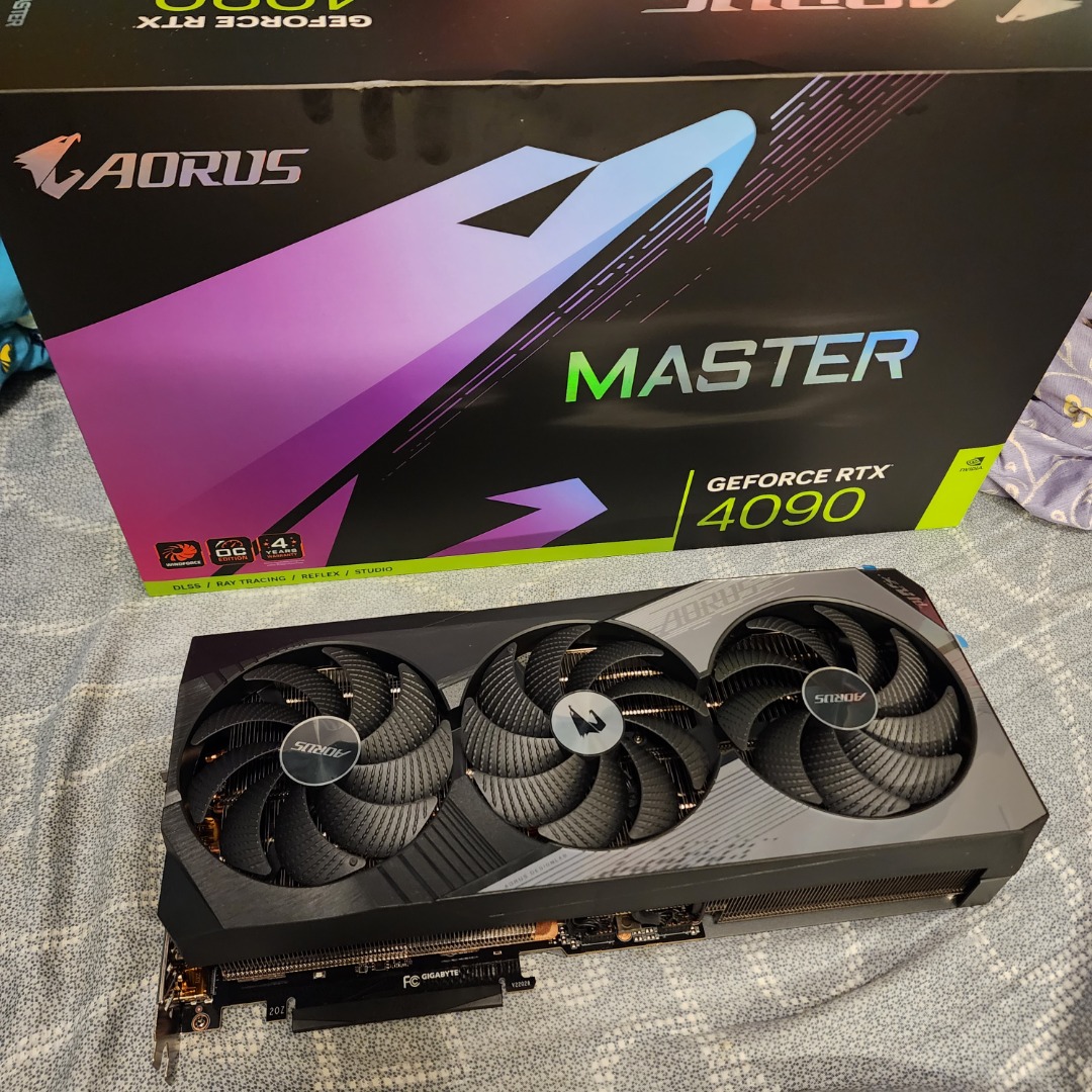99%新 Gigabyte RTX 4090 MASTER 旗艦 長保養, 電腦＆科技, 桌上電腦 - Carousell