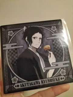 BSD Merch bungo stray dogs akutagawa kyouka badge, Hobbies & Toys ...