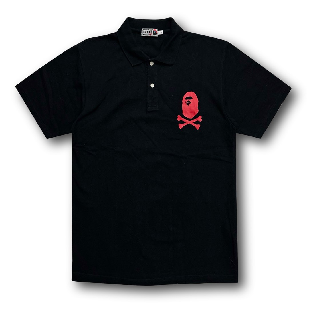 Bape x Pirate Store OG poloshirt, Men's Fashion, Tops & Sets, Tshirts ...