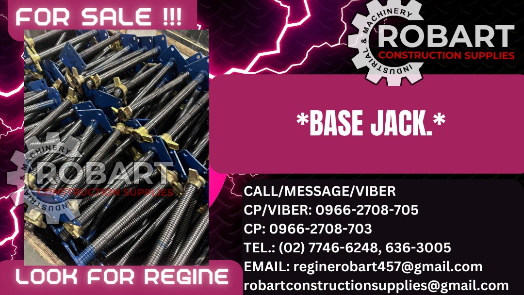 *BASE JACK.*, Commercial & Industrial, Construction Tools & Equipment ...