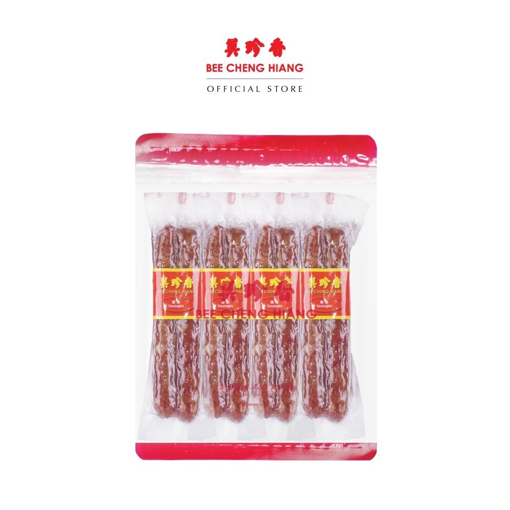 Bee Cheng Hiang Lap Cheong Chinese Sausage (4 pairs), Food & Drinks ...